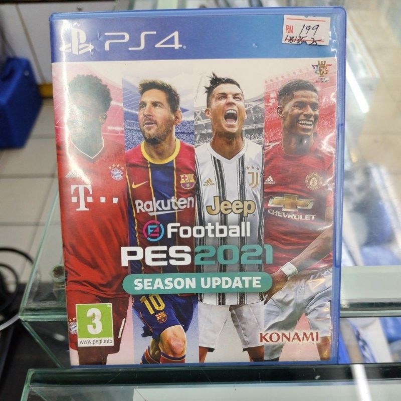 Pes 2021 Ps4 SecondHand Game Disc | Shopee Malaysia