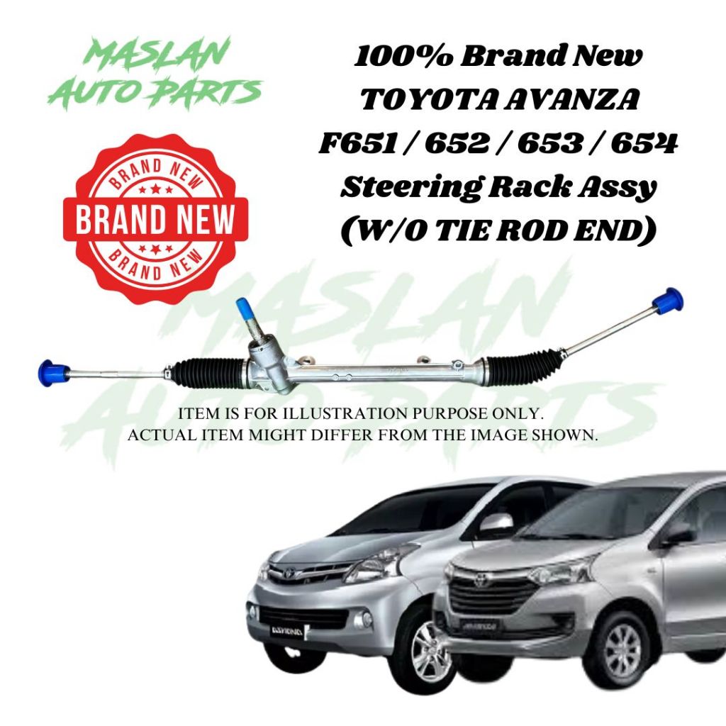 Toyota Avanza F651, F652, F653, F654 100% Brand New OEM Power Steering ...
