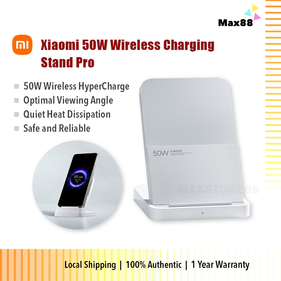 Xiaomi 50W Wireless Charging Stand Pro | Qi High-Efficiency Fast ...