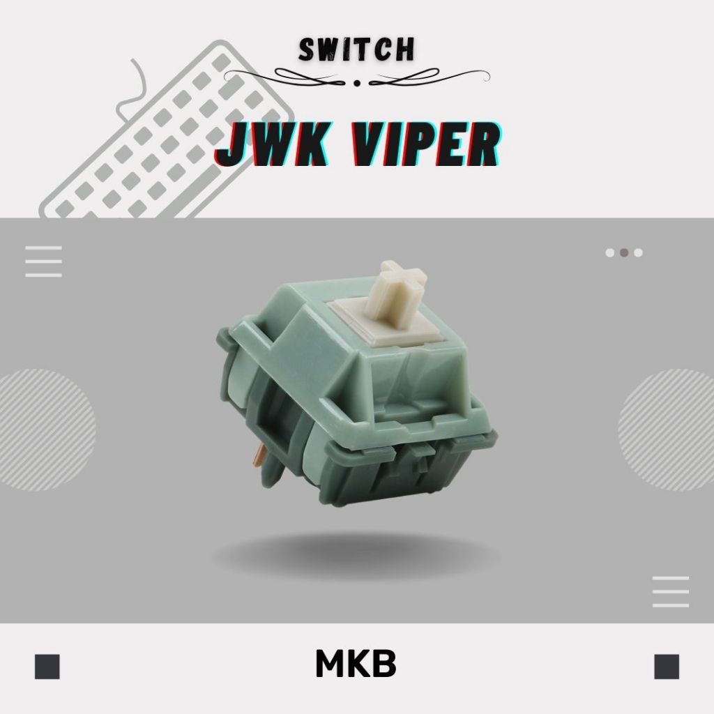 MKB JWK Viper Linear Switch for Mechanical Keyboards | Shopee Malaysia