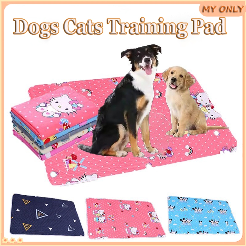 Dogs Cats Training Pad Non-Slip Reusable Ultra-Absorbent Washable ...