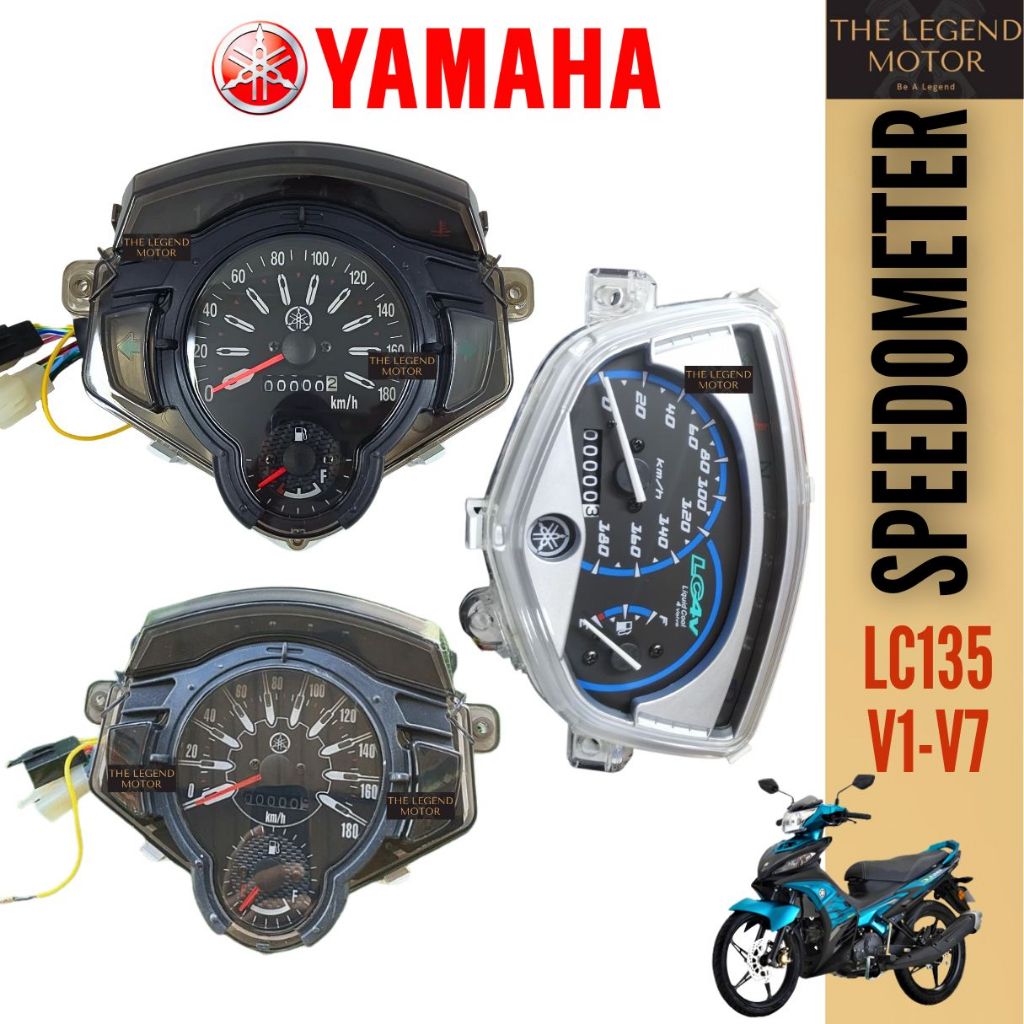 LC135 Lc135 V1 V2 V3 V4 V5 V6 4S 5SPEED Meter Assy Speedometer Miter ...