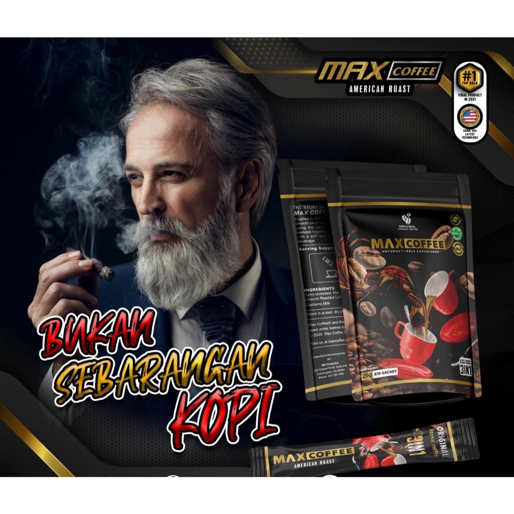 M X Cofee | Kopi 3 in 1 | Shopee Malaysia