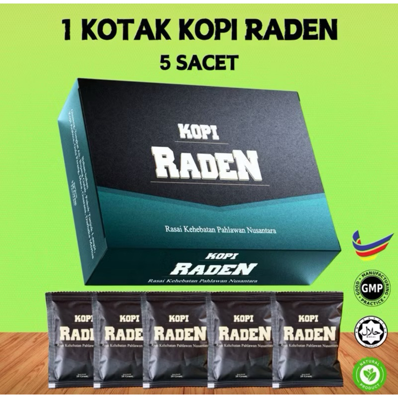 Kopi Raden Minuman Herba Semulajadi | Shopee Malaysia