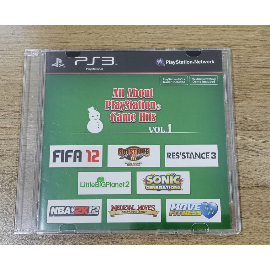 PS3 All About PlayStation Game Hits Vol. 1 Asia Simple Disc Brand New ...