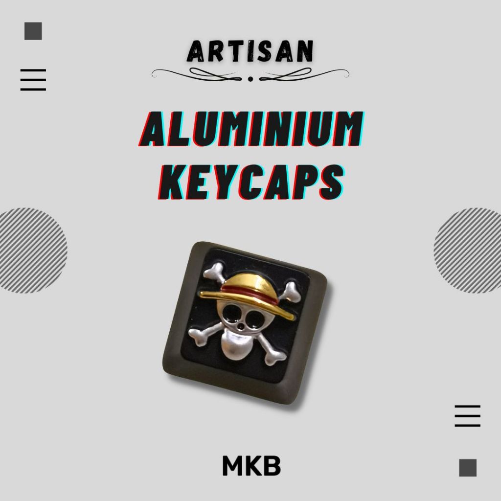 MKB Aluminium / Metal Keycap for Mechanical Keyboard - One Piece ...