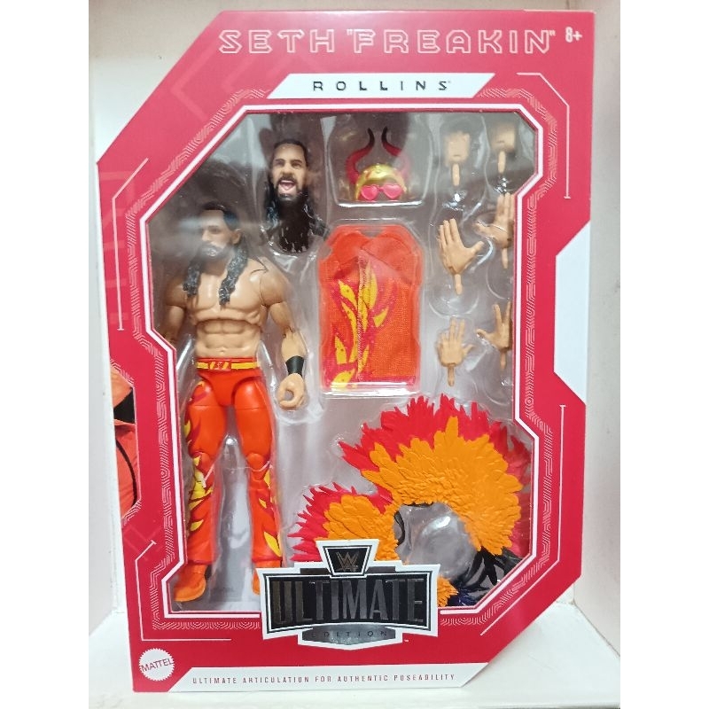 Mattel WWE Ultimate Edition Fan Takeover Seth "Freakin" Rollins ...