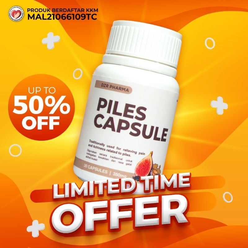 Original Hq Piles Capsule – Ubat Buasir Lulus KKM (Sakit, Berdarah ...