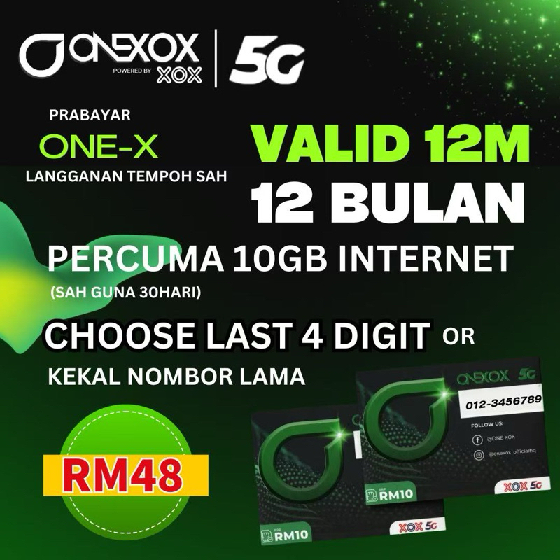 1 YEAR VALIDITY ONEXOX UNLIMITED DATA AND CALLS Xox Sim Card Onexox ...
