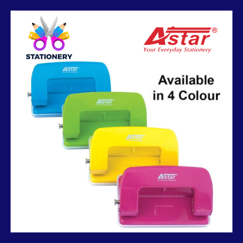 ASTAR P202 / P902 Two Holes Color Puncher / Paper Punch / Penebuk ...