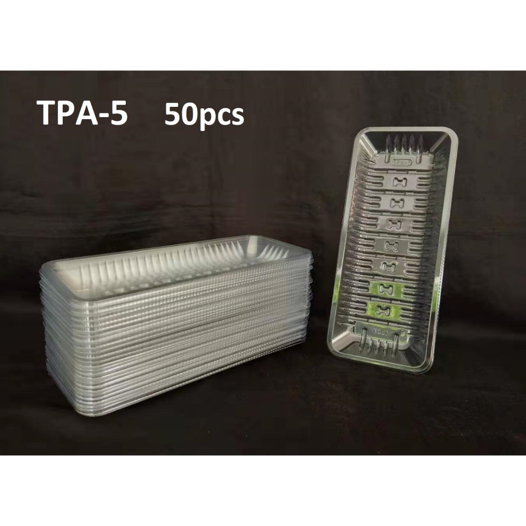 TPA-5 - ±50's Plastic Tray / Plastic Open Tray / Disposable Packaging ...