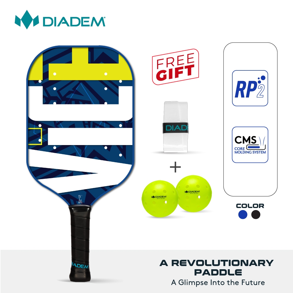 DIADEM VICE PICKLEBALL PADDLE - USAP CERTIFIED / DIADEM VICE PEDAL ...