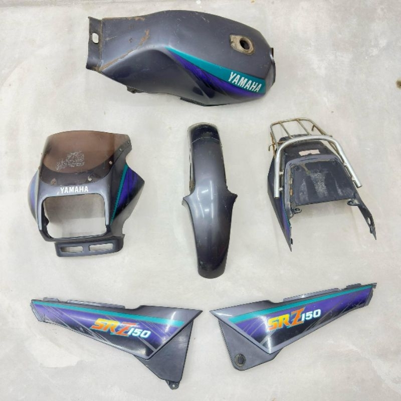 COVER SET SRZ GREY PNP RXZ ORIGINAL MOTOR | Shopee Malaysia