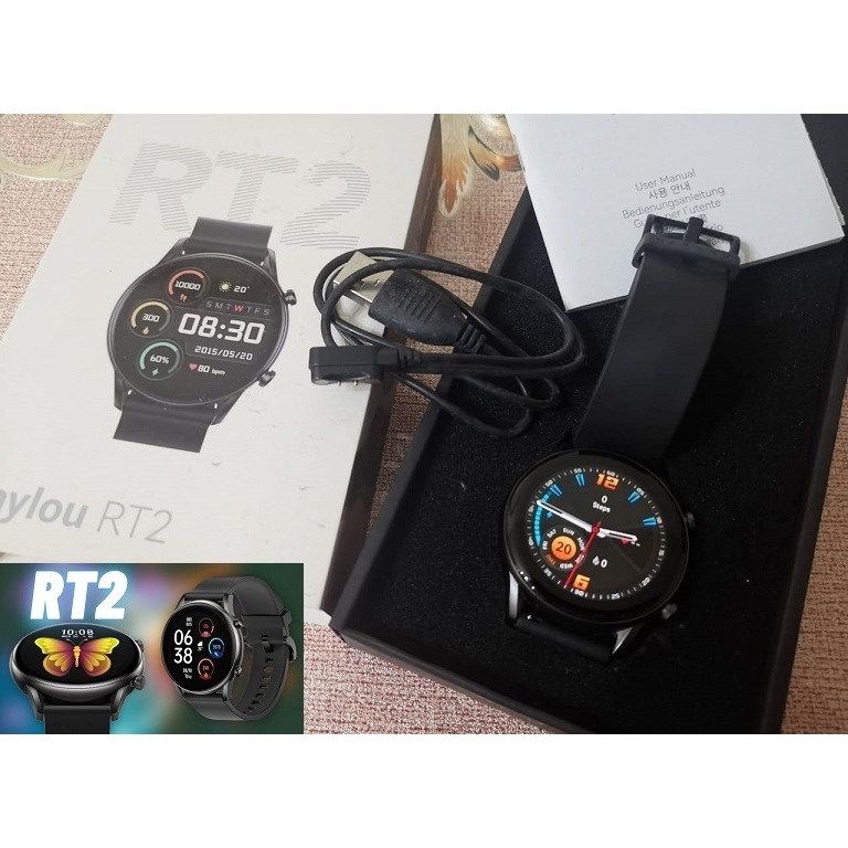 Used Haylou RT2 LS10 1.32 Inch Bluetooth Smart Watch. Jam Terpakai ...