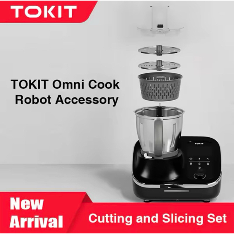TOKIT Omni Cook Robot Accessory | Cutting and Slicing Set | Shopee Malaysia