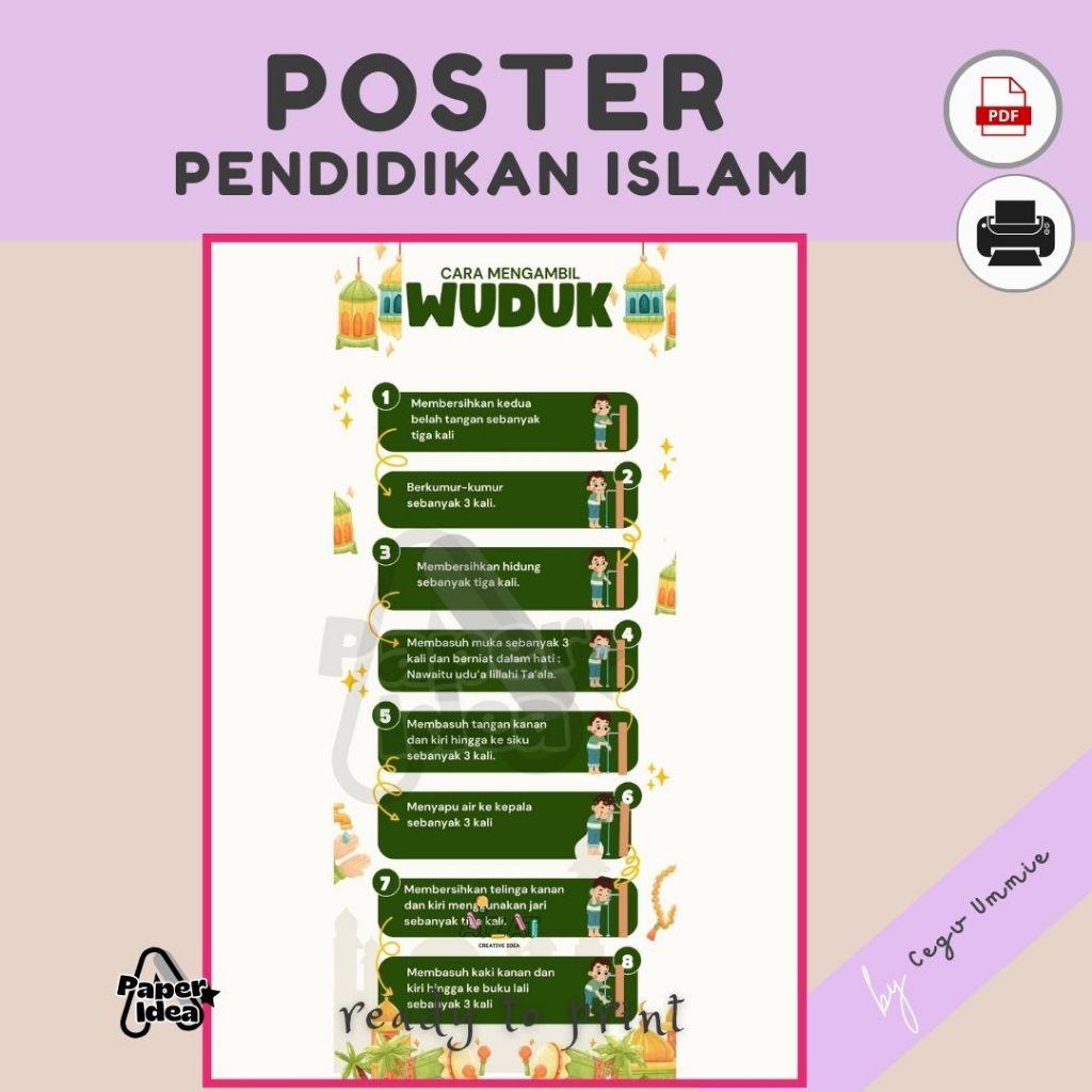 [ Softcopy | PDF ] Poster Pendidikan Islam Pra Sekolah TABIKA TASKA ...