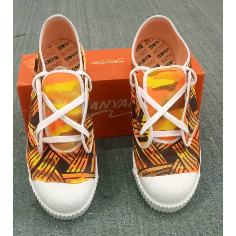 Kasut Nanyang BOMBA CAMO KRITSADA Stylo Fancy Sepak Takraw STL Custom ...