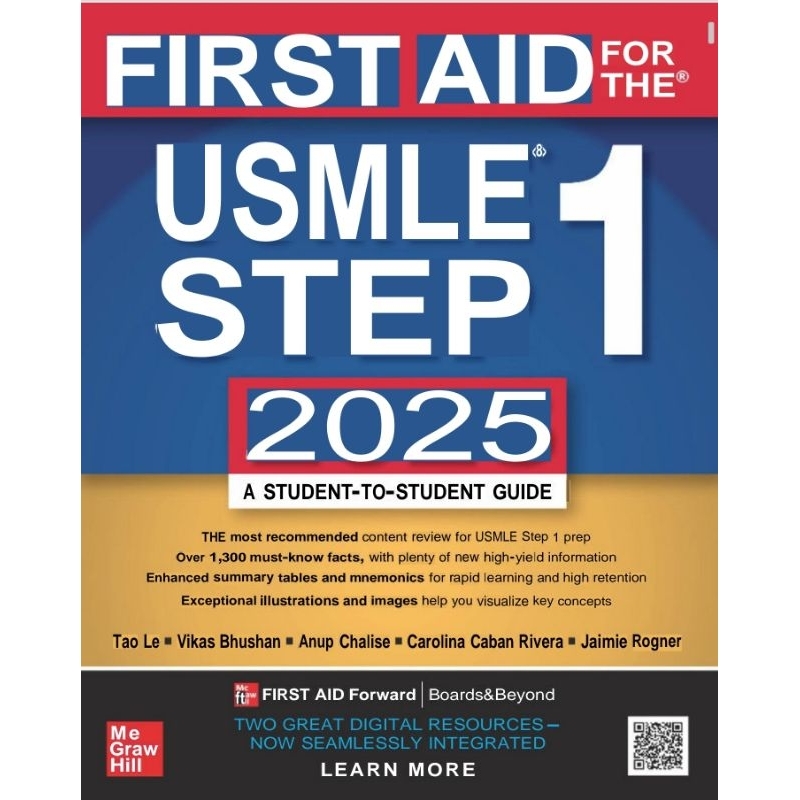 [9C099] First Aid for the USMLE Step 1 2025, 35e (Feb 20, 2025 ...
