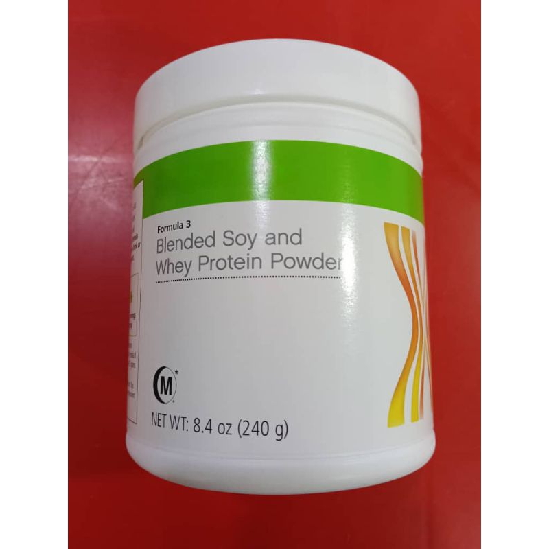Serbuk Protein Soya dan Whey Campuran 240g Blended Soy and Whey Protein ...