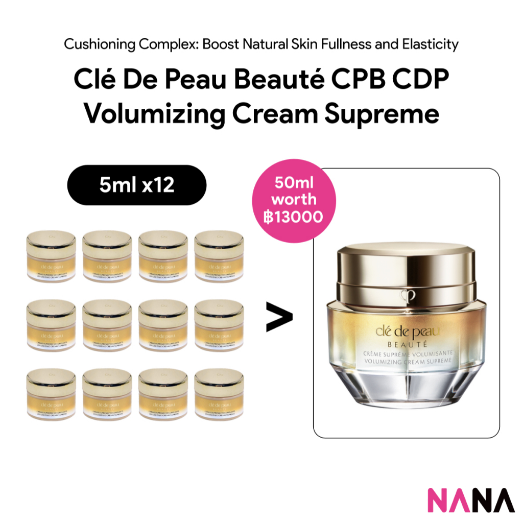 Clé de Peau Beauté CPB CDP Volumizing Cream Supreme Sample Pack (5ml x 12/8/4) | Shopee Malaysia