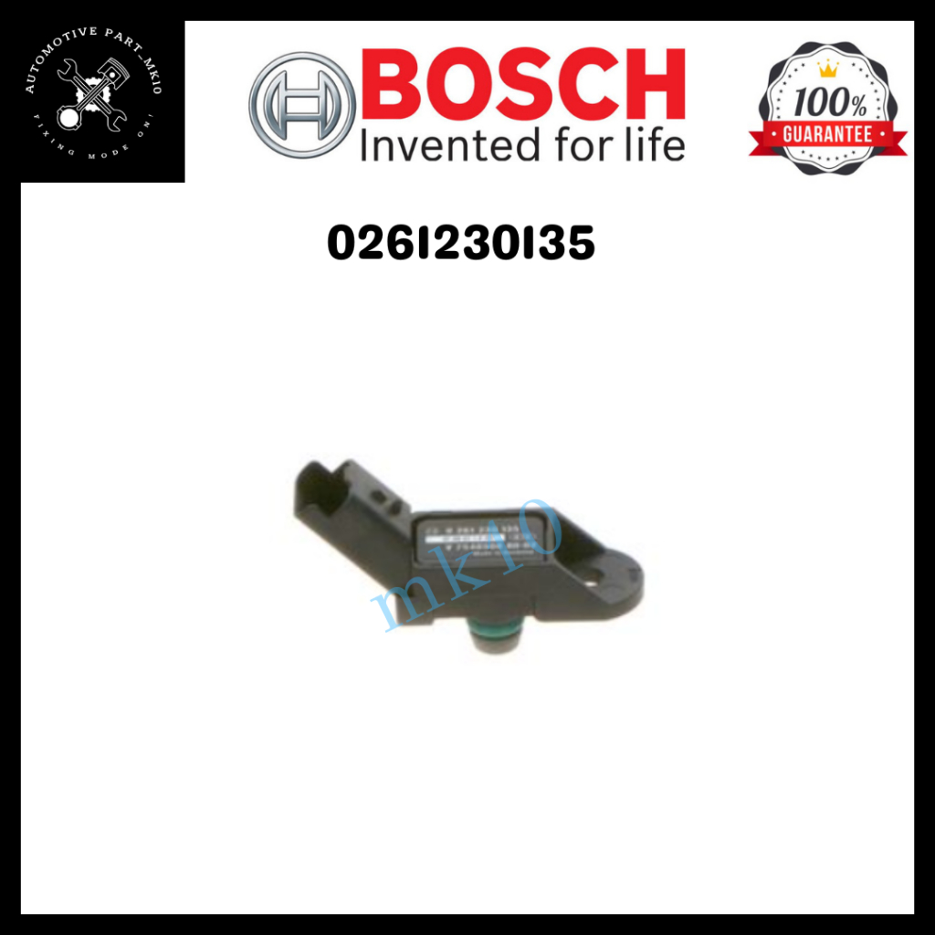 Bosch Pressure Sensor 0261230135 – 100% Genuine | Shopee Malaysia