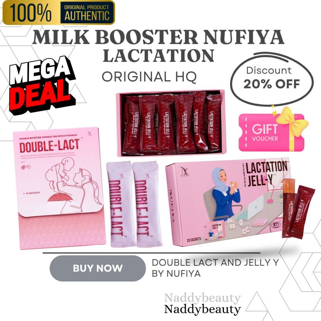[100% Original ️] Milk booster Nufiya Lactation Jelly Milk Booster ...
