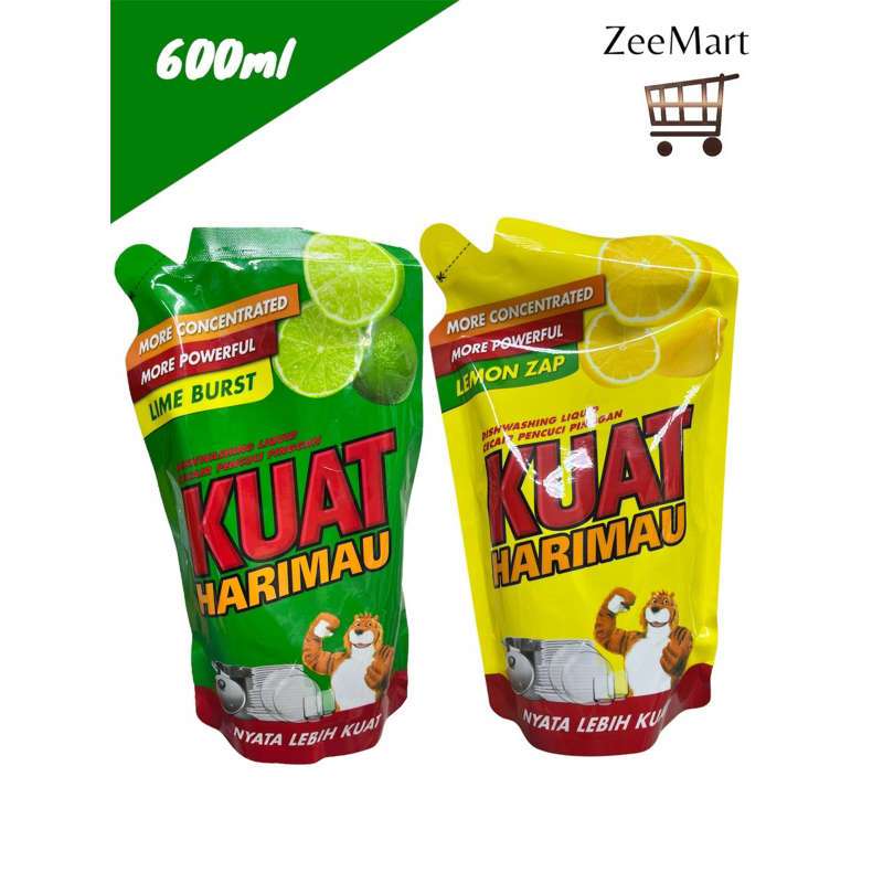 Dishwashing liquid (Sabun Cuci Pinggan Cecair) 600ml Harimau Kuat ...