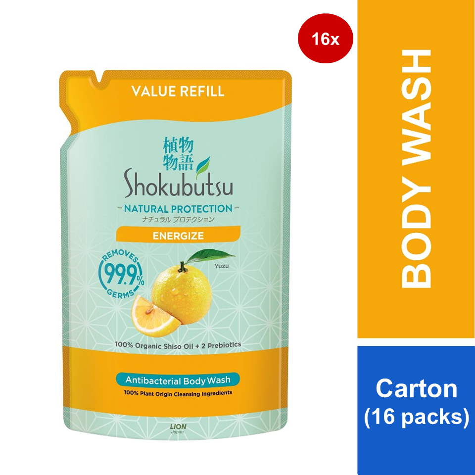[Carton Deal] Shokubutsu Naturel Protection Body Wash Energize With ...