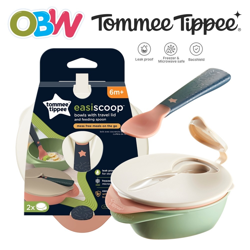 Tommee Tippee Explora Easy Scoop Feeding Baby Bowl | On the Go Feeding ...