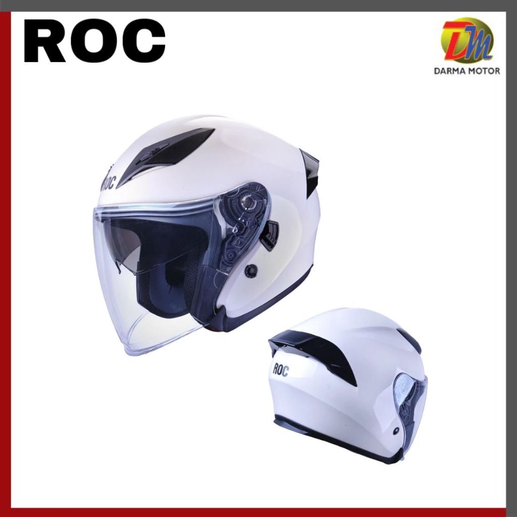 ROC PREMIUM HELMET R68 DOUBLE VISOR | Shopee Malaysia