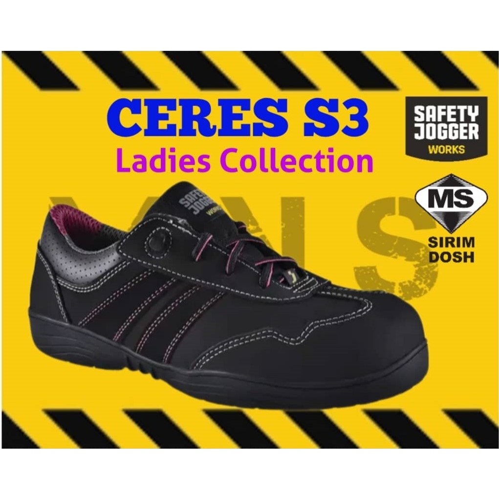 Safety Jogger CERES S3 SRC (Ladies Collection) With SIRIM Safety Shoes ...