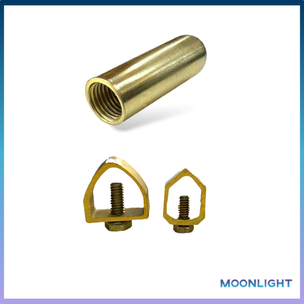Copper Earthing Rod Socket & Clamp | Shopee Malaysia