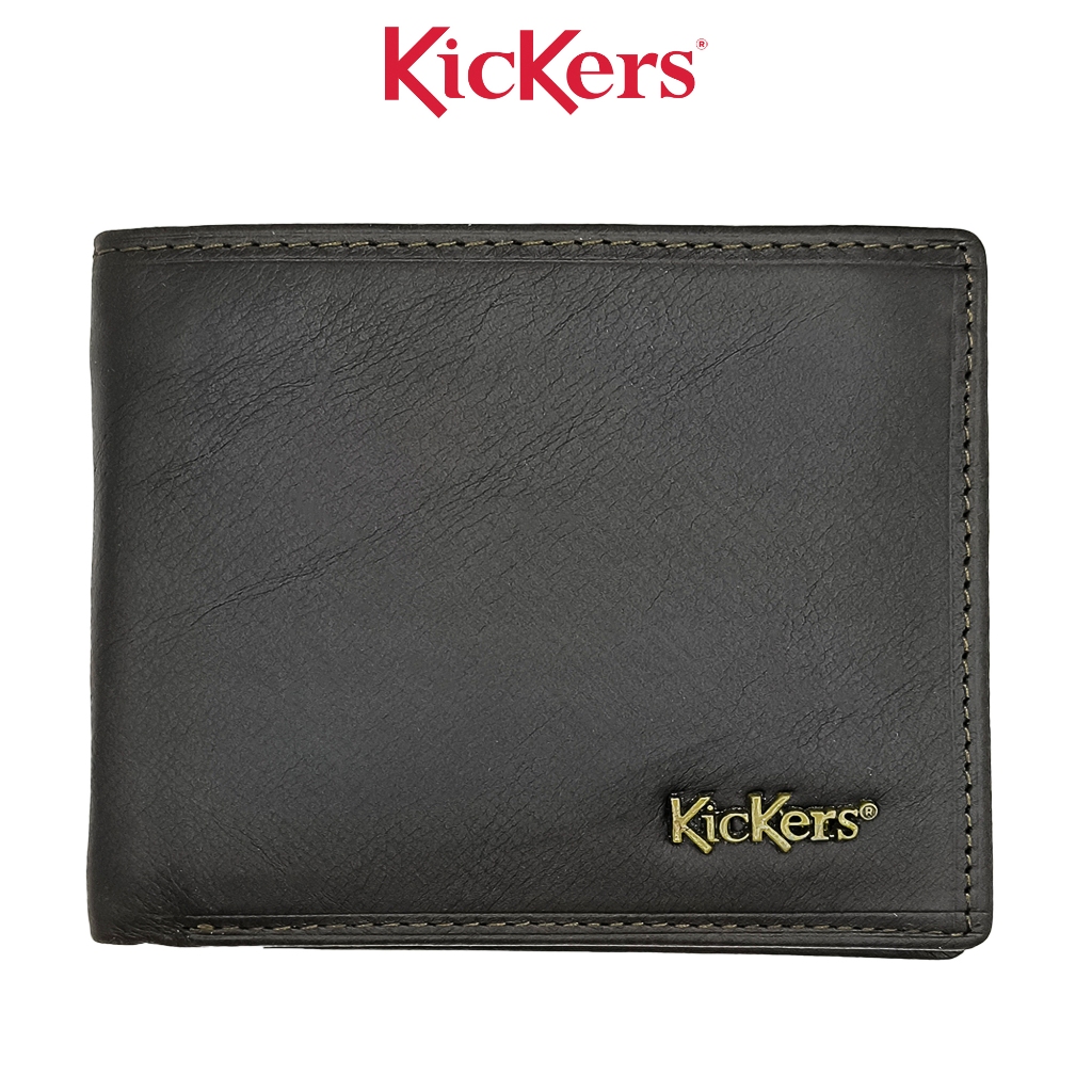Kickers Premium Top Grain Leather Bifold Wallet – Compact & Durable # ...