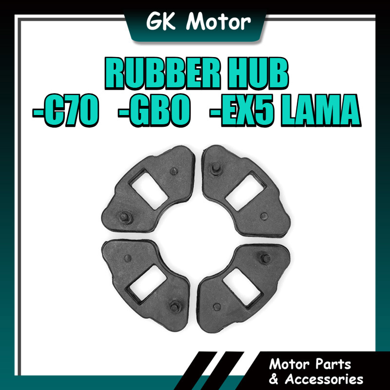 C70 GBO EX5 HIGH POWER EX5 HP RUBBER HUB HUB RUBBER GETAH SPROCKET HUB ...