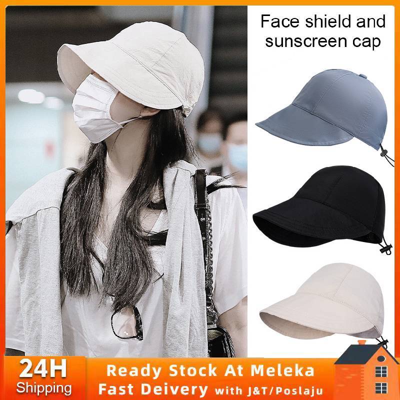 🔥Women Sun-Hat Sunproof UV Hat Foldable Adjustable Cap Sunscreen ...