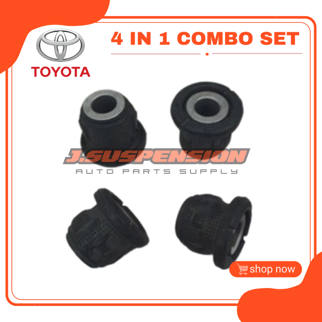 [4 IN 1] OEM Steering Rack Bush Set - Toyota Vios NCP150 13-16 / NSP151 ...