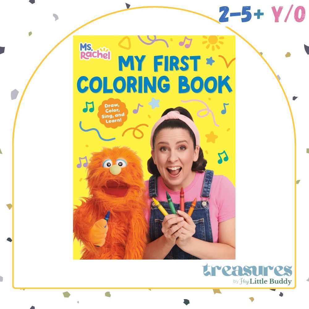 Ms. Rachel My First Coloring Book 2 to 5 Years Books By Ms Rachel ...