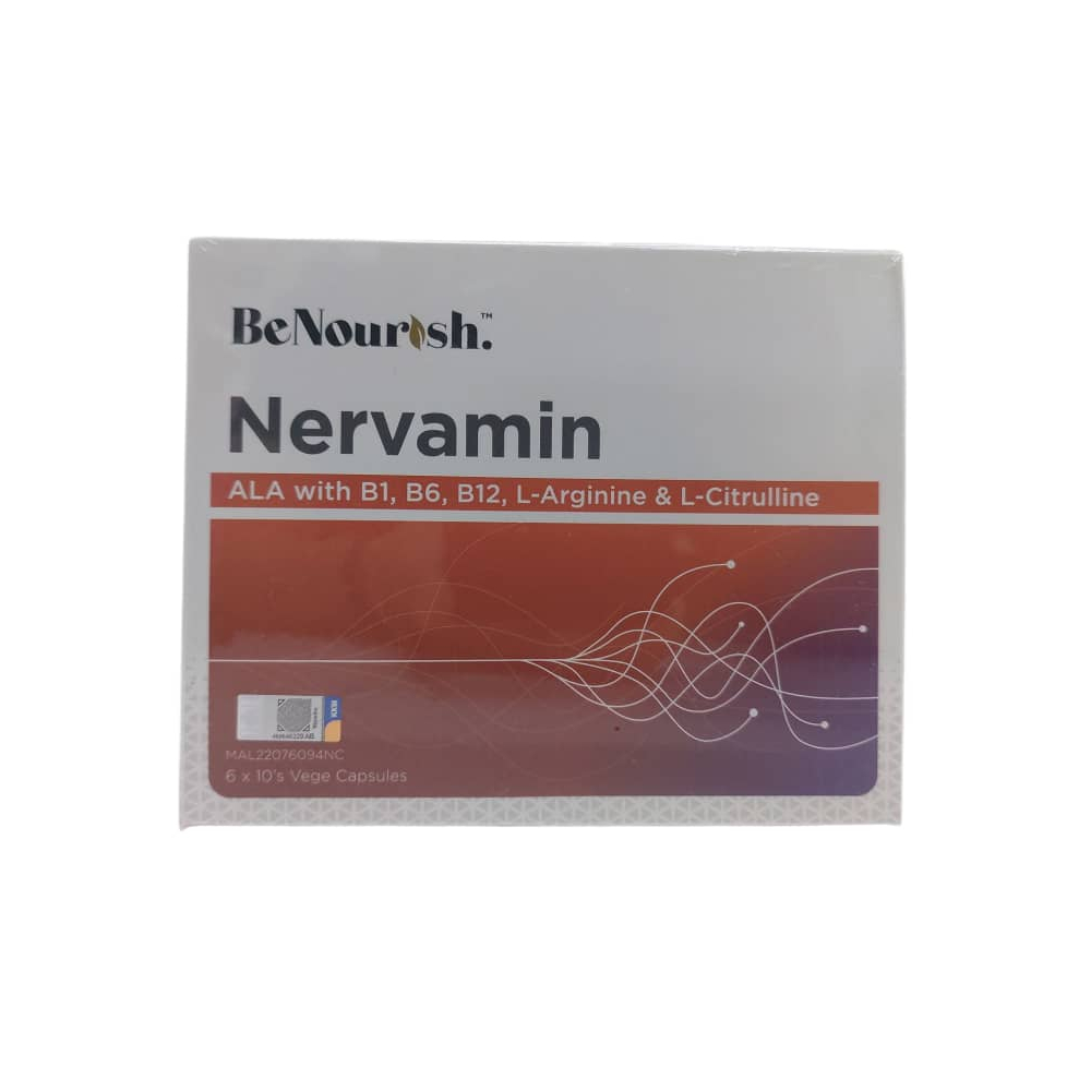 BeNourish Nervamin (60 Capsules)(Relief Numbness Muscle) | Shopee Malaysia