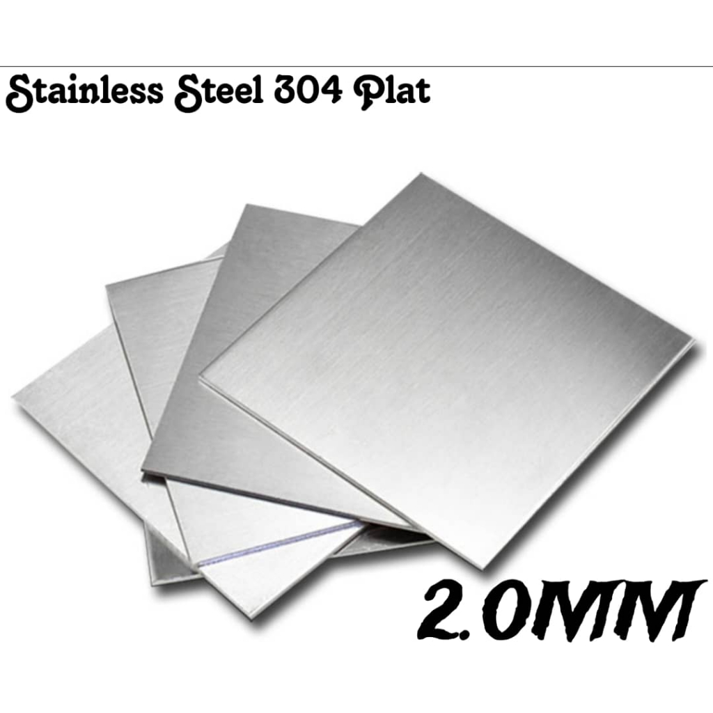 Stainless Steel 304 Plate 2.0MM (UNPOLISH) | Shopee Malaysia