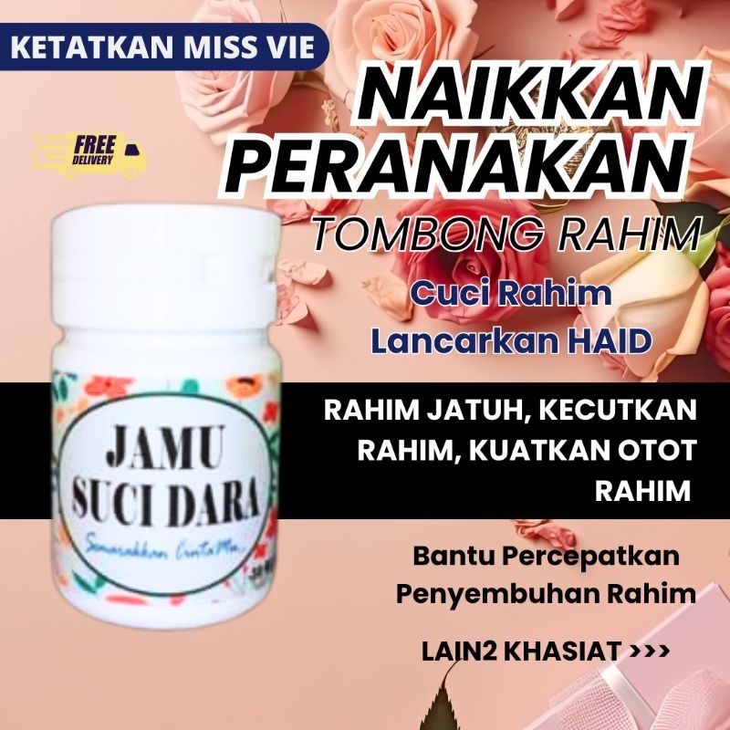 Berkenaan 💯 Jamu Cuci Rahim, Bersalin, Keputihan Banyak, Period Tak ...