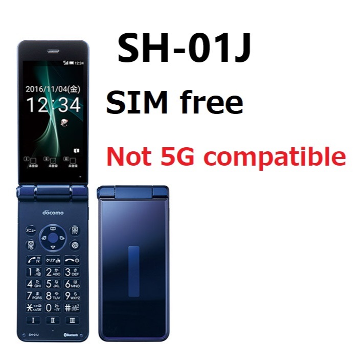 SHARP SH-01J AQUOS Android Flip keitai Phone flip phone Used | Shopee ...