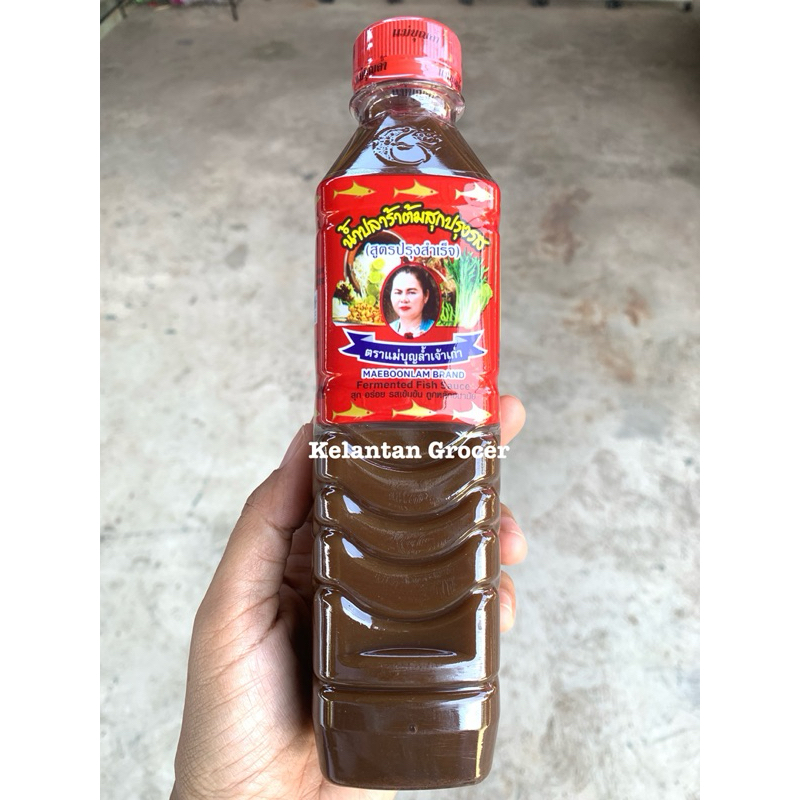 MAEBOONLAM BRAND Fermented Fish Sauce , Plara , Budu Somtam 400ml ...