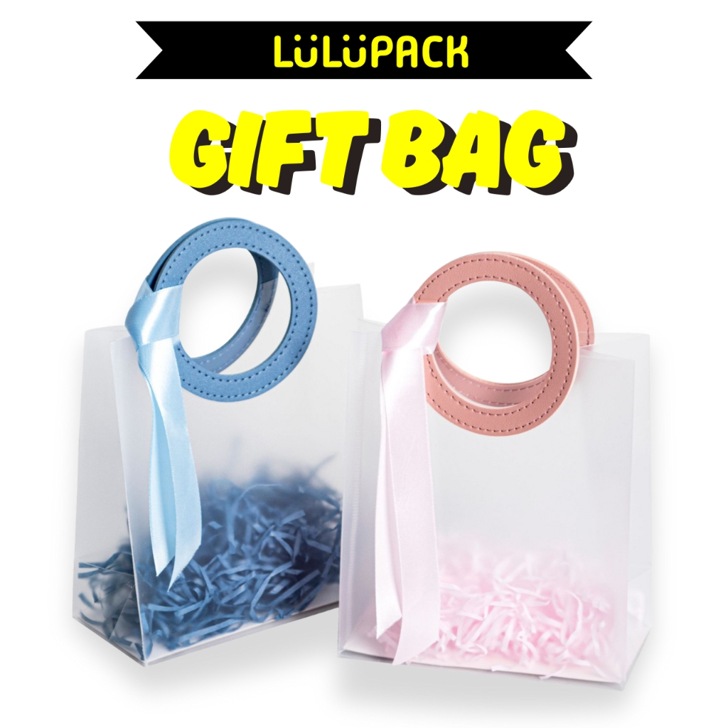 Transparent PVC Goodies Bag VIP Tote Kahwin Doorgift Plastik Murah ...