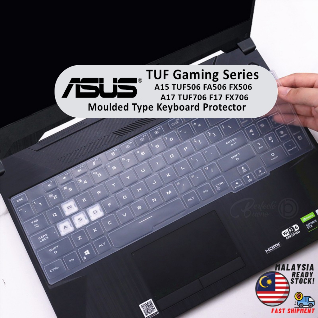 Keyboard Protector for Asus TUF Gaming A15 A17 F15 F17 FX506 FA506 TUF506IU TUF706IU FX706 ...