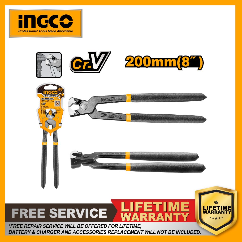 INGCO Rabbet pliers HRP02200 | Shopee Malaysia