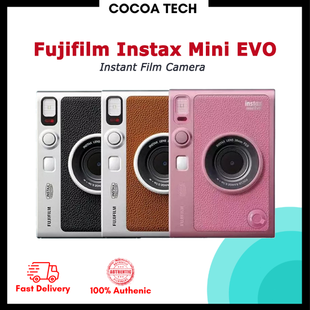 [Ready Stock] Fujifilm Instax Mini EVO Instant Film Camera Brand New ...