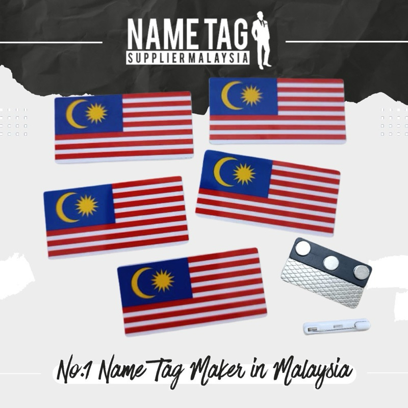 Tag Bendera Malaysia 🇲🇾 saiz 5cm x 2.5cm #benderamalaysia #sekolah # ...