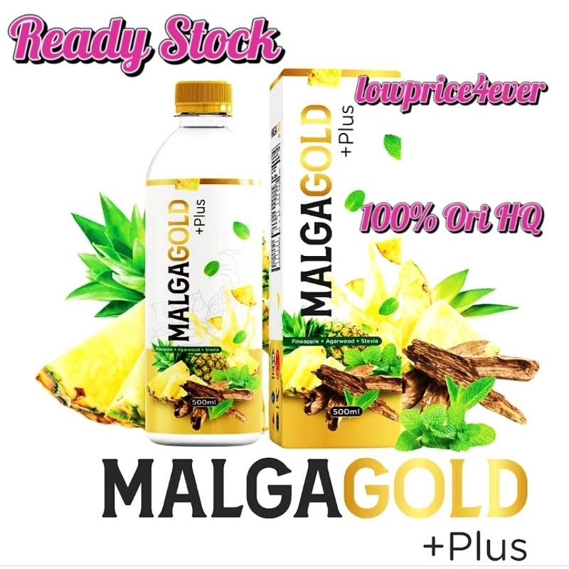 MALGAGOLD PLUS ORIGINAL HQ Penawar Gaut Gout 500ml | Shopee Malaysia
