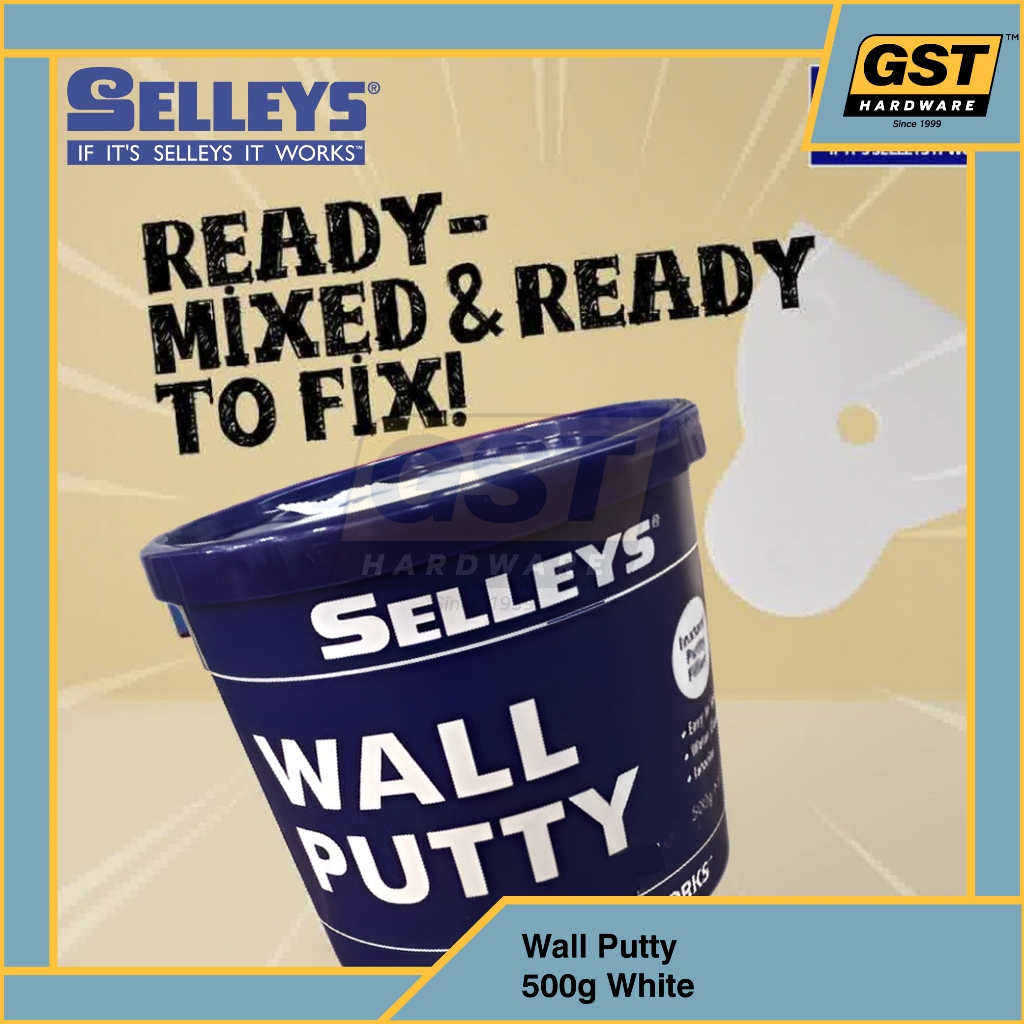 Selleys Wall Putty Filler 500g Wall Filler Wall Crack Filler Wall Crack ...