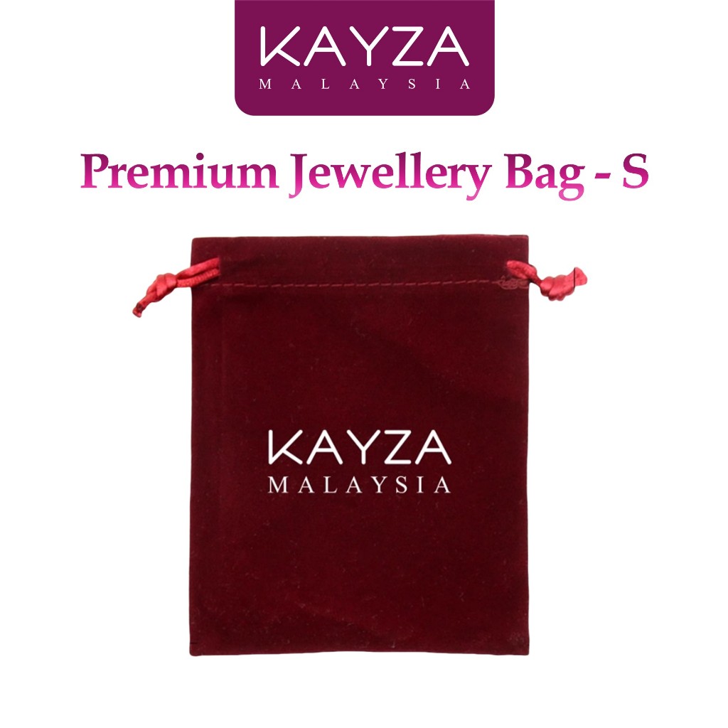 KAYZA Premium Jewellery Bag - Red - S Size | Shopee Malaysia